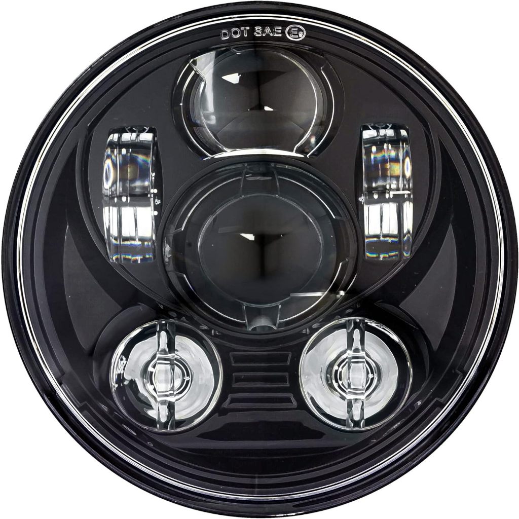 Eagle Lights 8900BG3 5 3/4" LED Headlight for Harley Davidson and ...