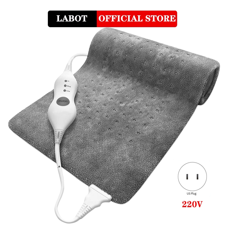 Large Electric Heating Pad for Back Pain and Cramps Relief-US Plug ...