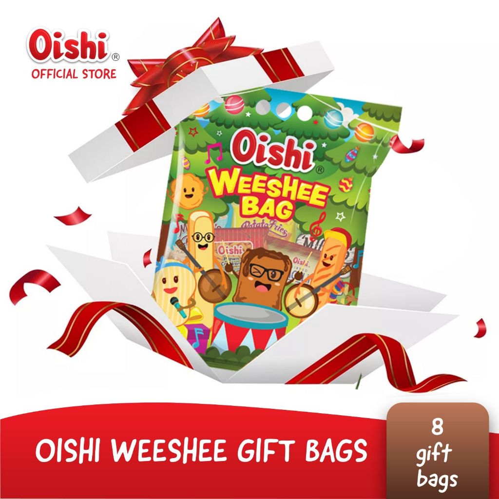 Oishi Weeshee Bag x8 (Christmas Special) | Shopee Philippines