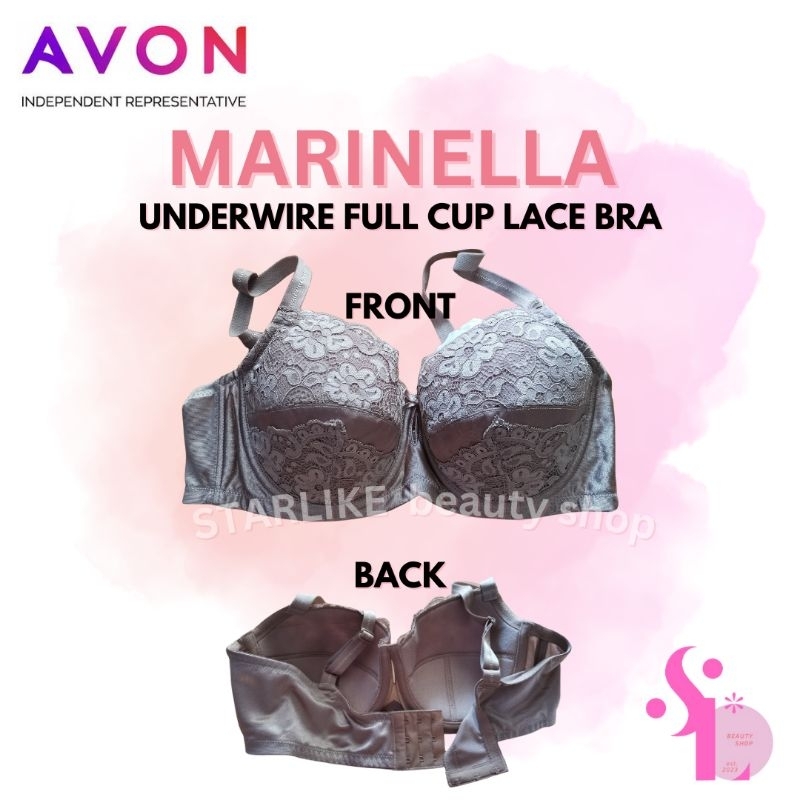 AVON MARINELLA Underwire Full Cup Bra | Shopee Philippines