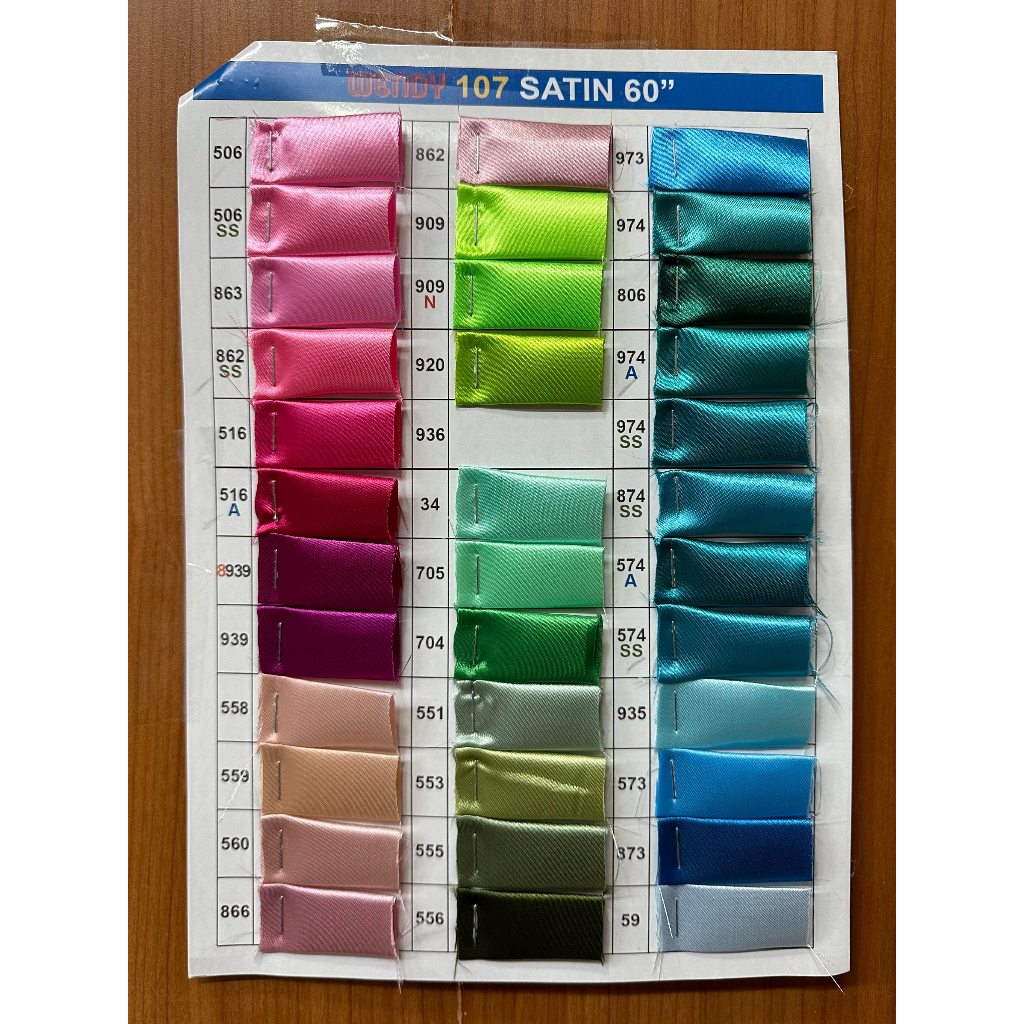 Light Satin Fabric Silk Sold per roll (50 yards per roll) BATCH 02 ...