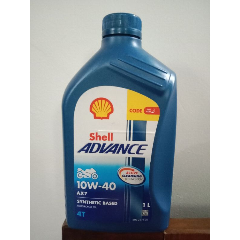 Shell Advance AX7 10W-40 1 Liter | Shopee Philippines