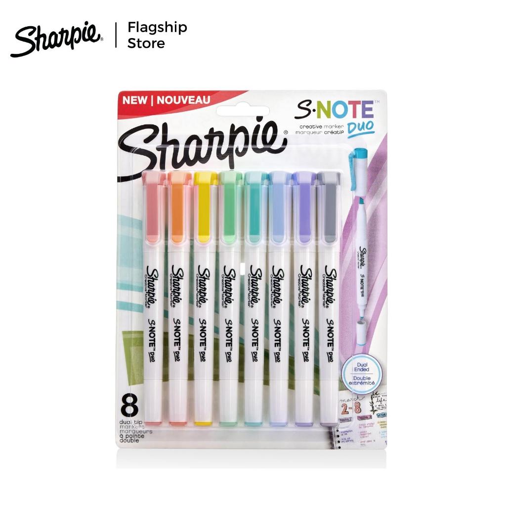 Sharpie Snote Dual Tip Creative Markers (Marker/Highlighter Hybrid ...