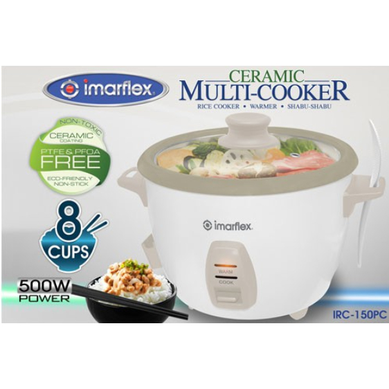 Imarflex IRC150PC Ceramic Multi-cooker IRC-150PC (Houseware Express ...
