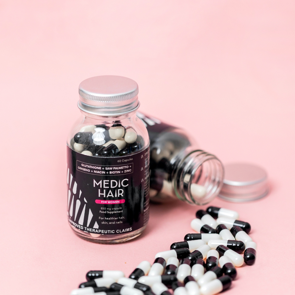 Medic Hair for Women Hair Regrowth Food Supplement - 60 capsules ...