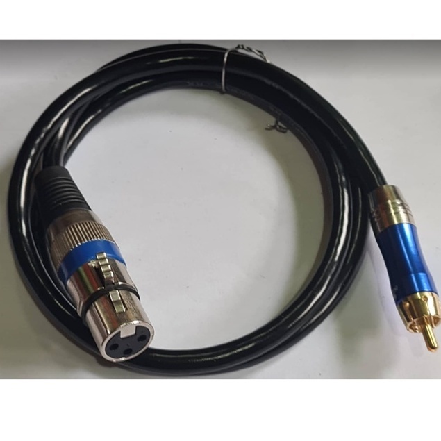 RCA Male to XLR Female Microphone Cable Audio Mic Cable High Quality ...