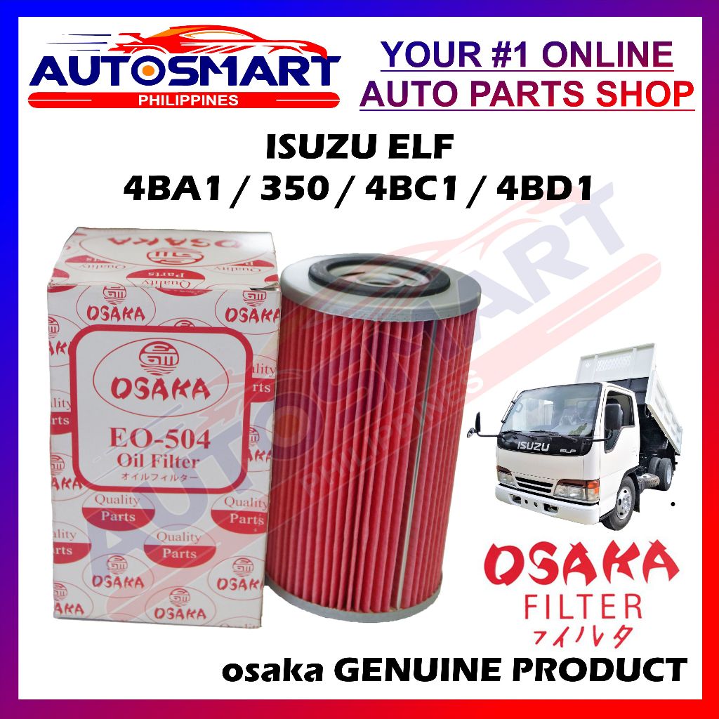 Osaka EA-504 9-88511-194-1 Oil Filter Isuzu Elf 4BA1 350 4BC1 4BD1 ...