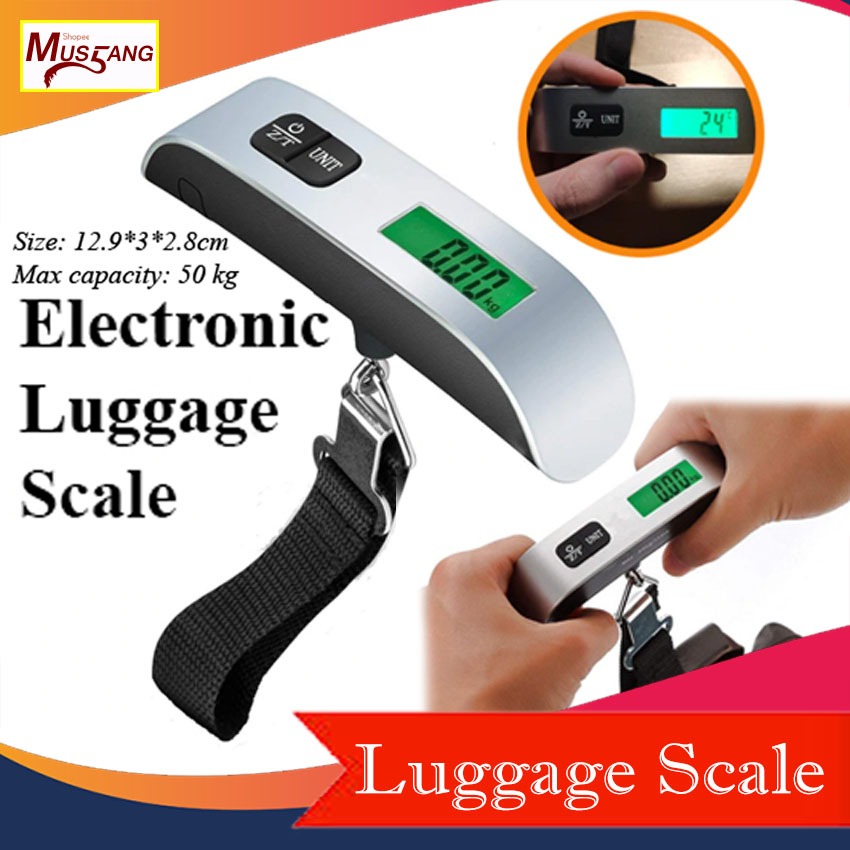 Luggage Scale Portable Scale 50KG / 110LB Electronic Digital Luggage ... Luggage Scale Portable Scale 50KG / 110LB Electronic Digital Luggage ...
