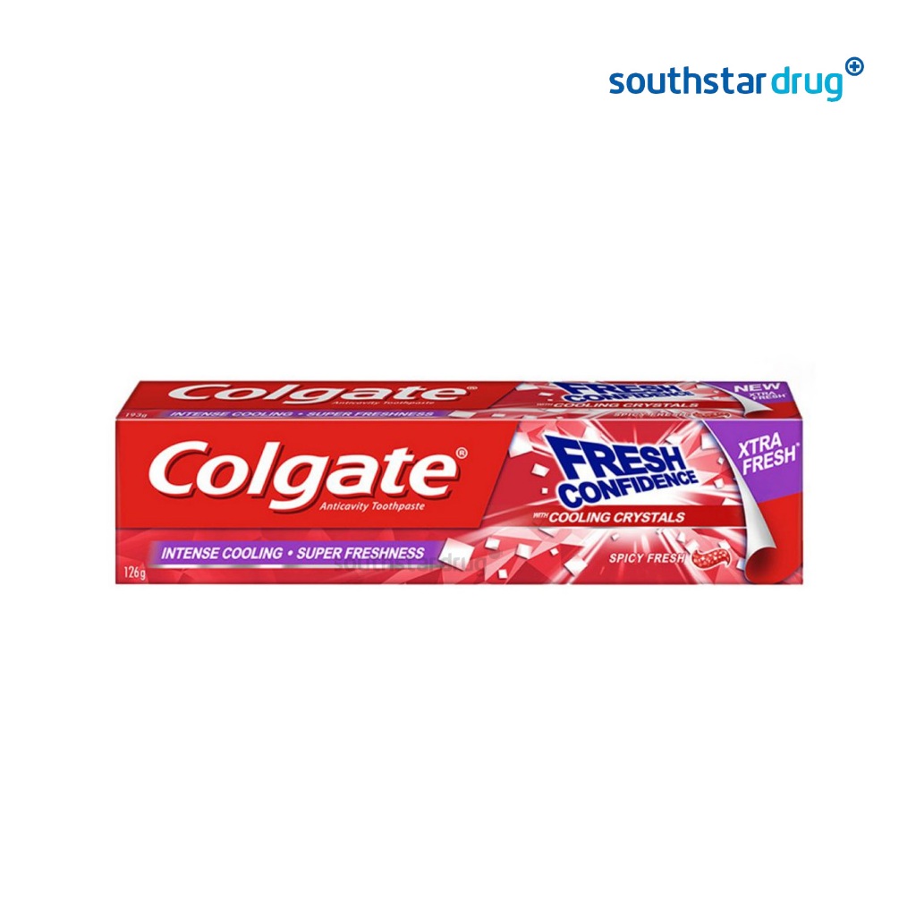 Colgate Fresh Confidence Spicy Fresh Toothpaste with Cooling Crystals ...