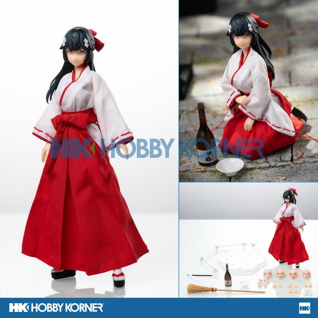(IN STOCK) HASUKI PA005 1/12 Scale Pocket Art Miko Tubaki | Shopee Philippines