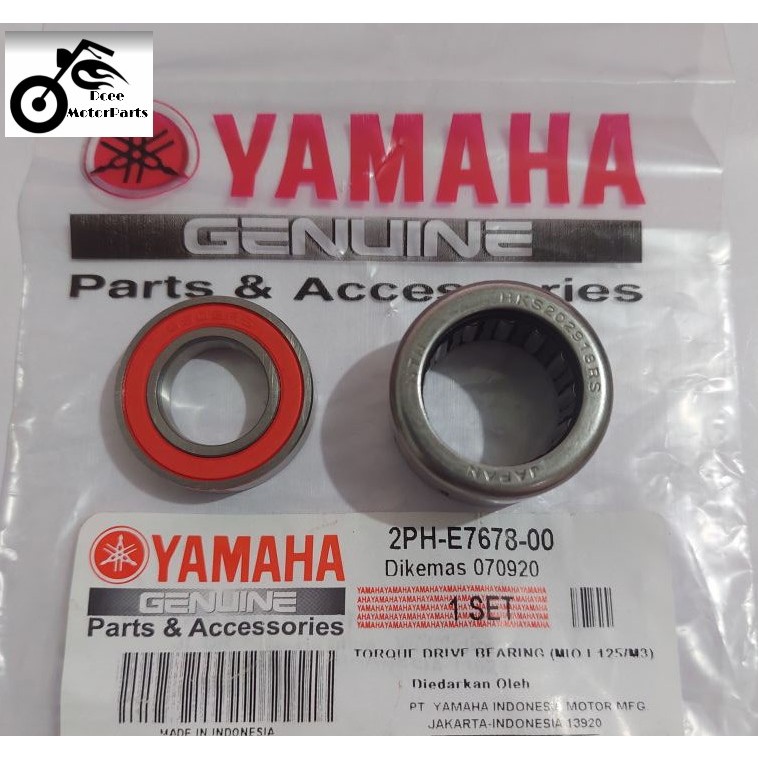 Yamaha Mio i125 / M3 - TORQUE DRIVE BEARING SET - 2PH-E7678-00 - Genuine Part | Shopee Philippines