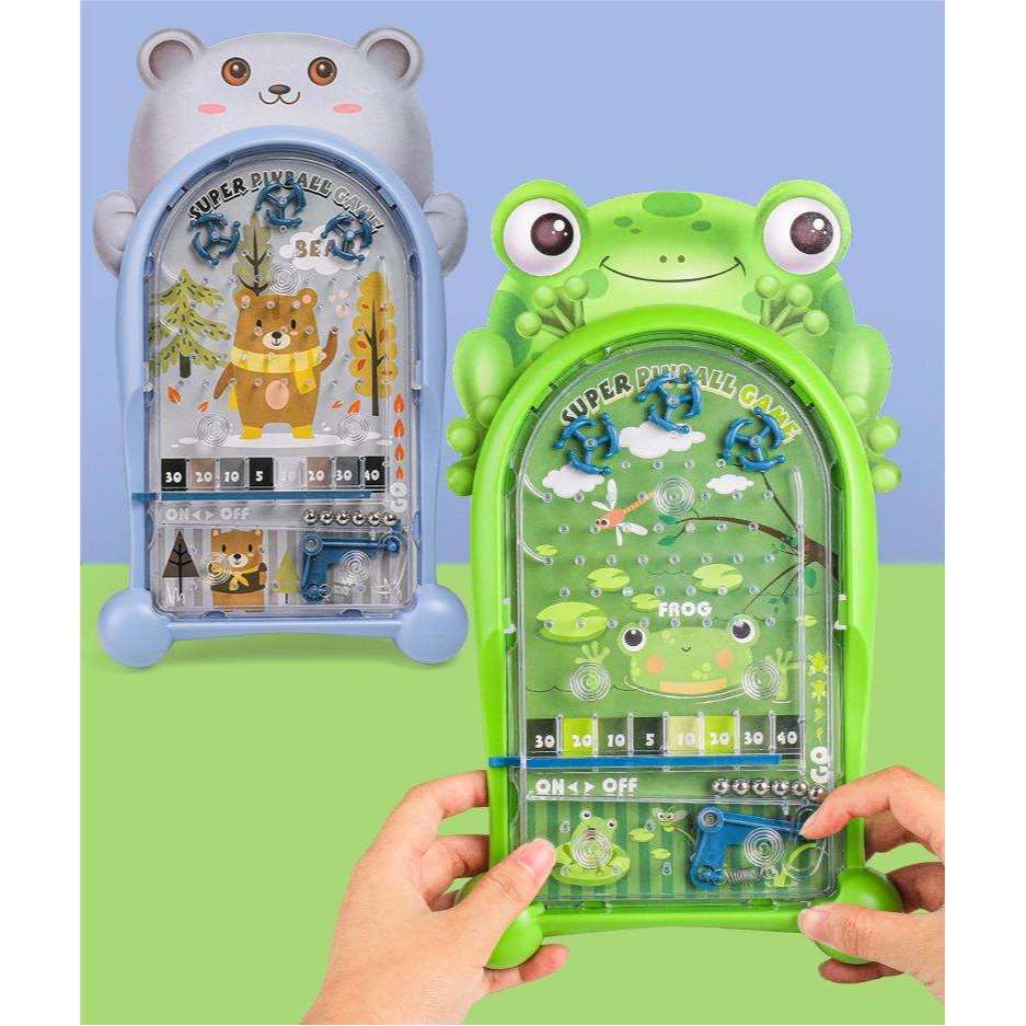 Frog Pinball Machine Education Interaction Cute Animal Table Game ...
