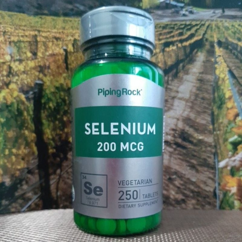 Piping Rock Selenium 200mcg 250 Tablets EXPIRY: Feb. 2025 Vegeterian ...