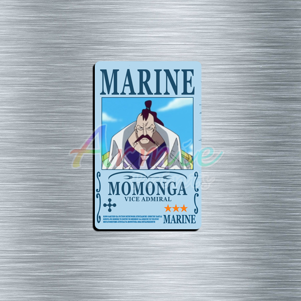 Marine Posters | One Piece Wanted Posters ATM Size Ref Magnets ...