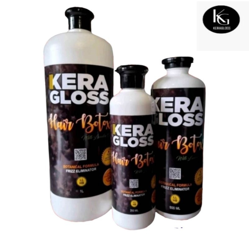 BRAZILIAN KERAGLOSS HAIR BOTOX | Shopee Philippines