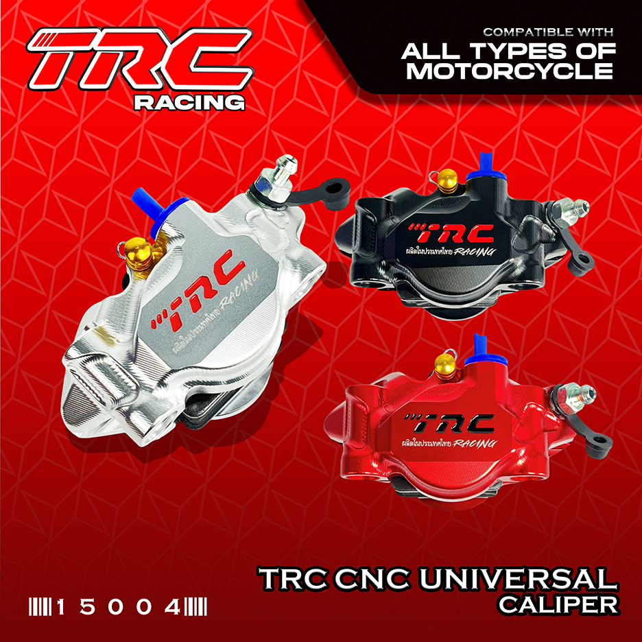 TRC Racing Radial 2 Pot Universal Brake Caliper (with BRACKET) 15004 | Shopee Philippines