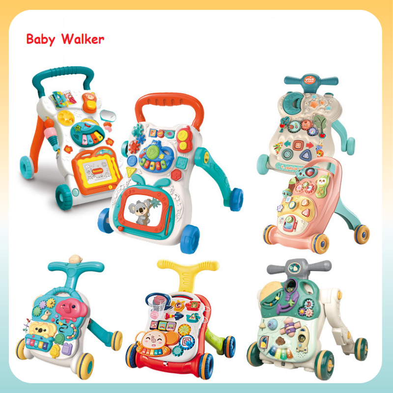 Baby stroller multi-purpose stroller boy learning to walk drawing board ...