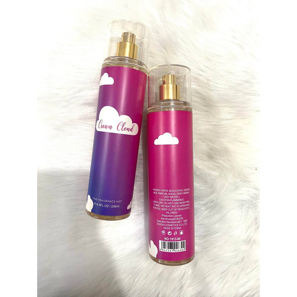cod! cream cloud fragrance mist perfume for woman 236ml | Shopee ...
