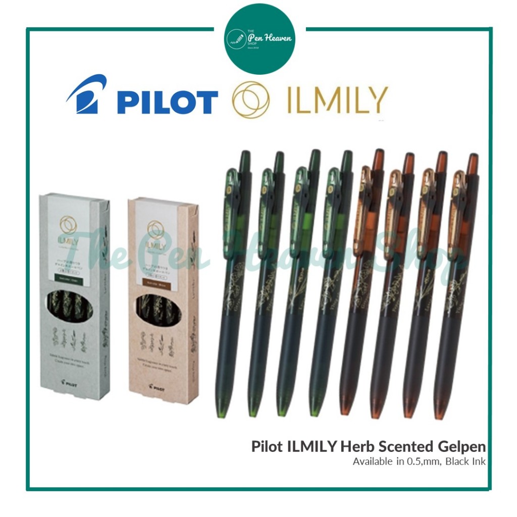 Pilot ILMILY Herb Scented Gelpen (0.5mm) | Shopee Philippines