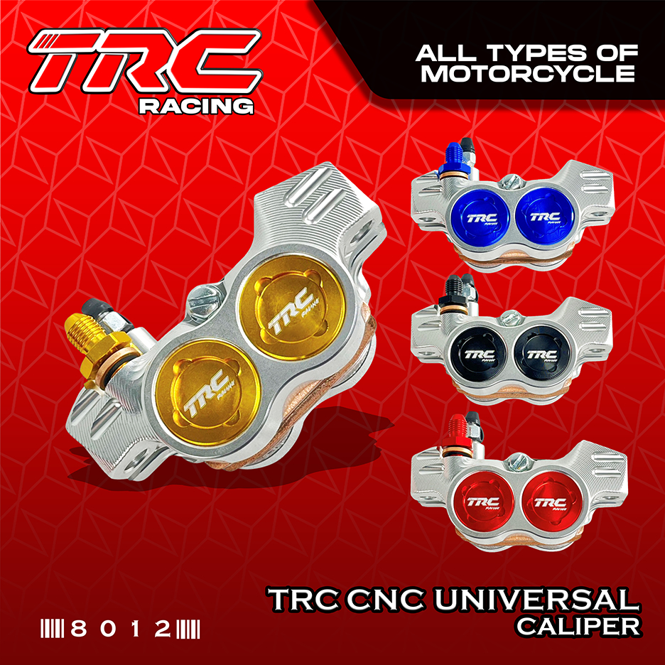 TRC Racing Doraemon Radial 4 POT Brake Caliper CNC Universal 8012 ...