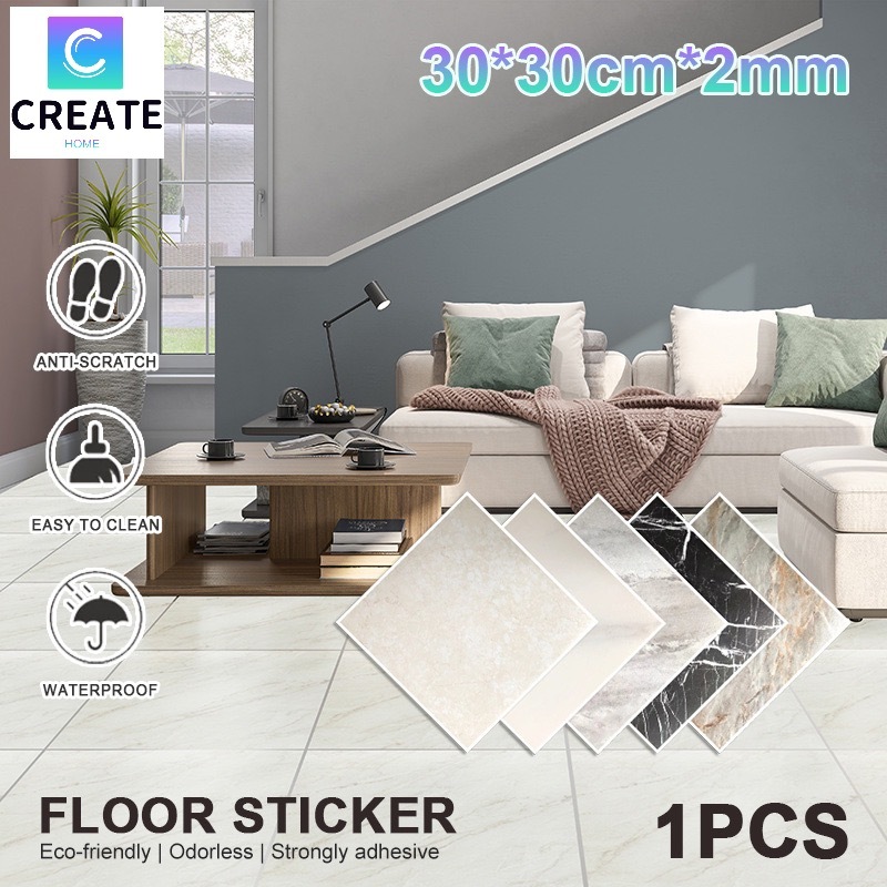 Nice Quality Vinyl tiles Flooring self adhesive 30cm*30cm waterproof ...