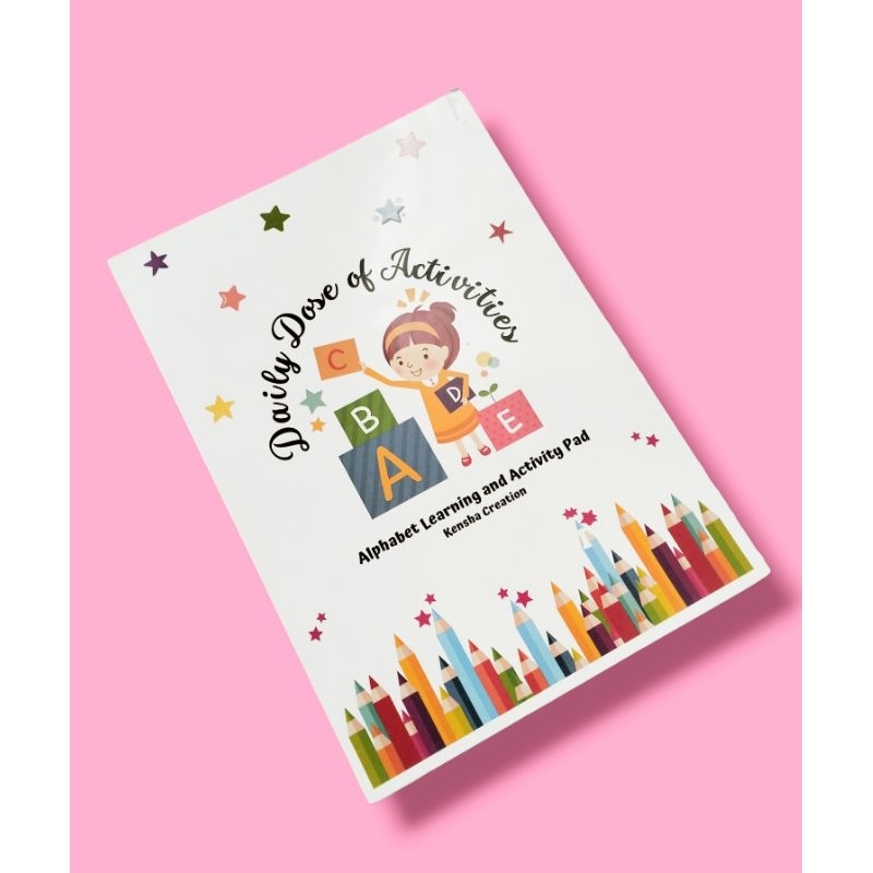 ABC Activity Pad Colored (Tracing, and Identifying) | Shopee Philippines