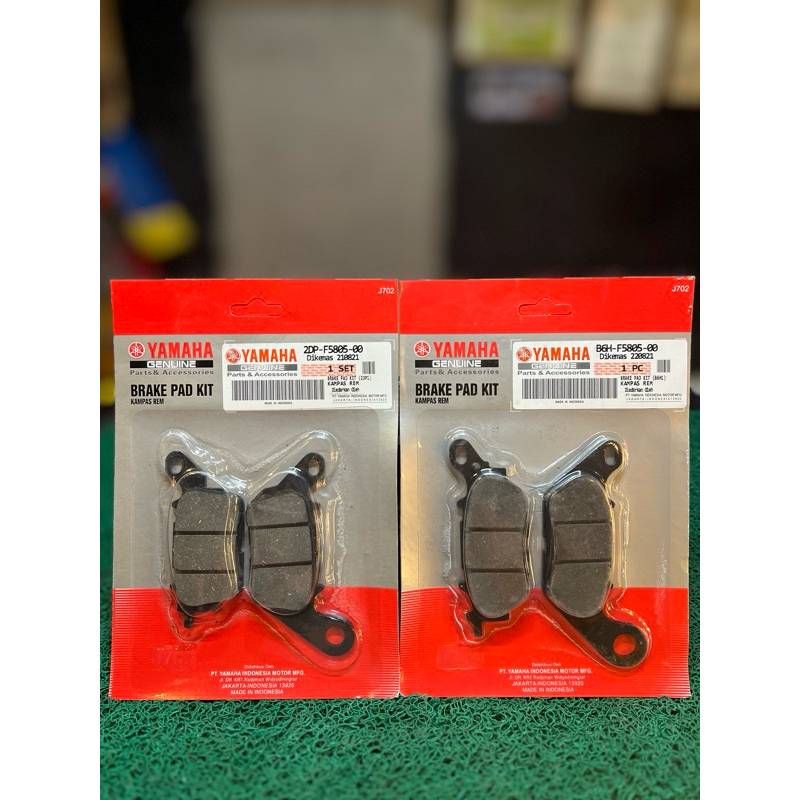 Yamaha Brake Pad Nmax Aerox Mio M3 Mio i 125 Gravis Gear Sniper 150/155 ...