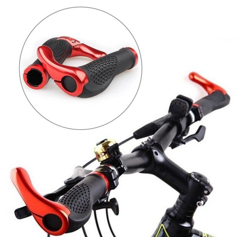 2pcs Bicycle Handlebar Grips Bike Handle End Grips Comfort Handle Bar ...