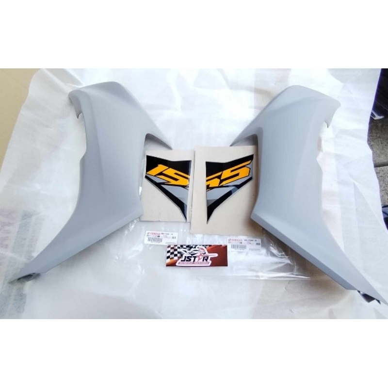 Aerox v2 Panel 1 & 2 matt icon gray with decals 100% YGP | Shopee ...