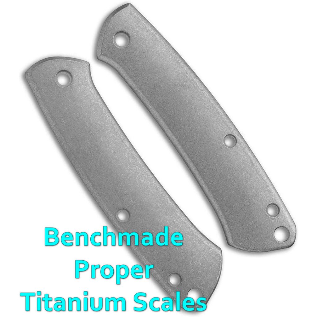 Flytanium Custom Titanium Scales for Benchmade Proper - Contoured ...