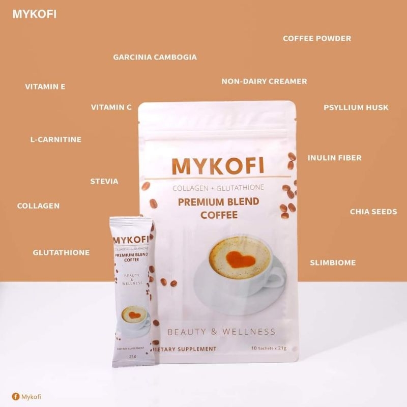COLLAJAYNE MYKOFI 10'PCS/BOX ( COLLAGEN + GLUTATHIONE ) | Shopee ...
