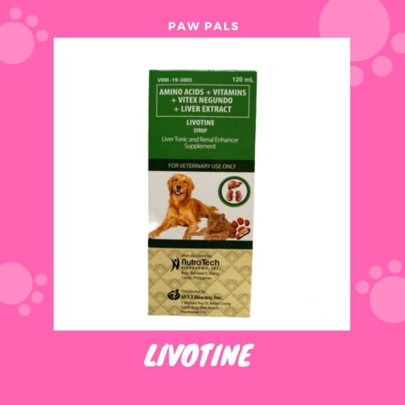 (COD) Livotine Cat and Dog Liver Tonic and Renal Enhancer Supplement ...