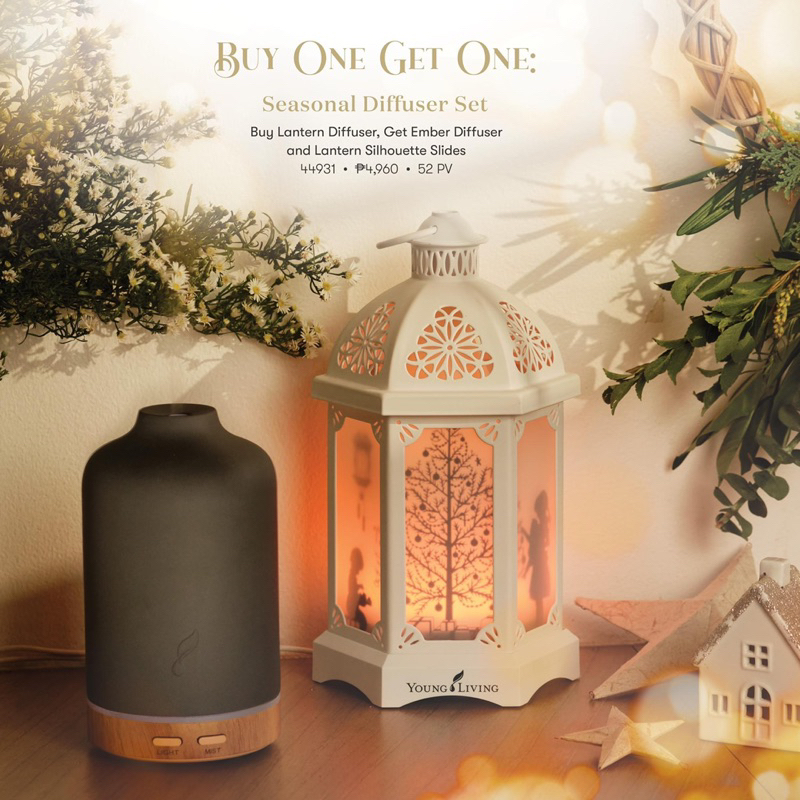 Young Living Lantern Diffuser / Desert Mist Buy / Aromaglobe One Get ...