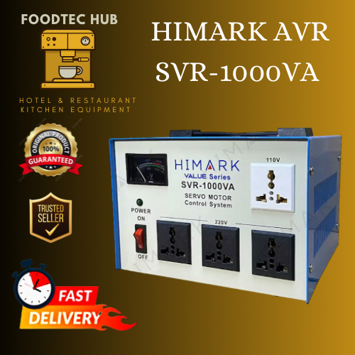 Himark AVR Automatic Voltage Regulator 1000watts SVR-1000VA Servo Type ...