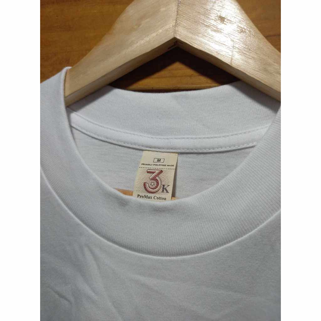 3K PROMAX WHITE (PROCLUB FIT) 100% COTTON OVERSIZED | Shopee Philippines