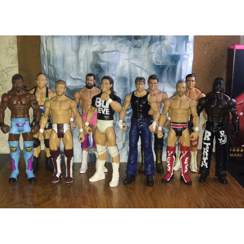 WWE Batch 1: Mattel Basic - Ryback, The Miz, Damian Sandow, Daniel ...