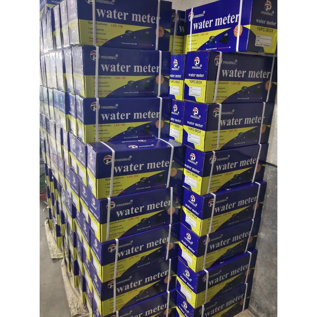 PROSEAL heavy duty water sub meter PER BOX/10PCS 15mm 1/2metal brass ...