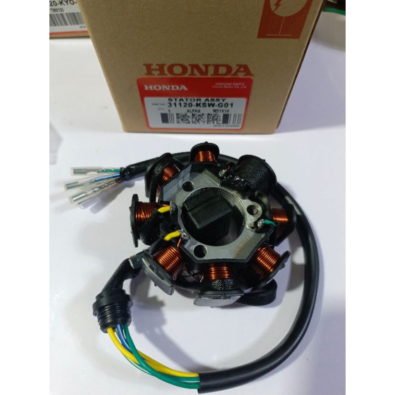 honda genuine tmx 125 alpha stator assy | Shopee Philippines