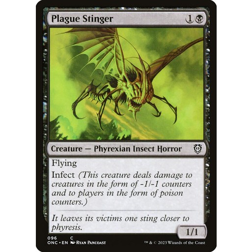 Plague Stinger - Commander: Phyrexia: All Will Be One (ONC) | Shopee Philippines