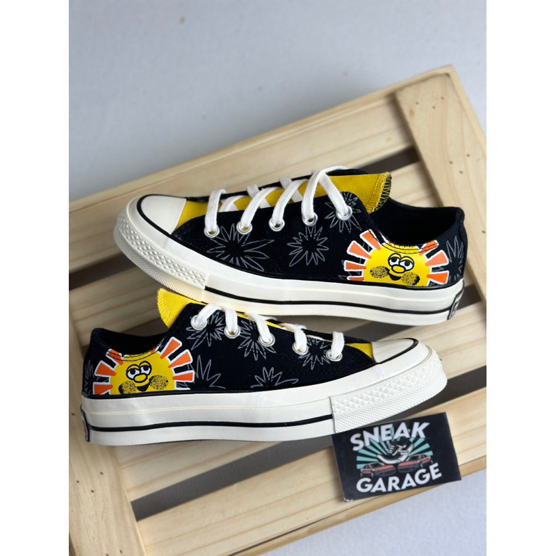 Chu(k T@ylor 70 OX Black Amarillo/Bold Mandarin | Shopee Philippines