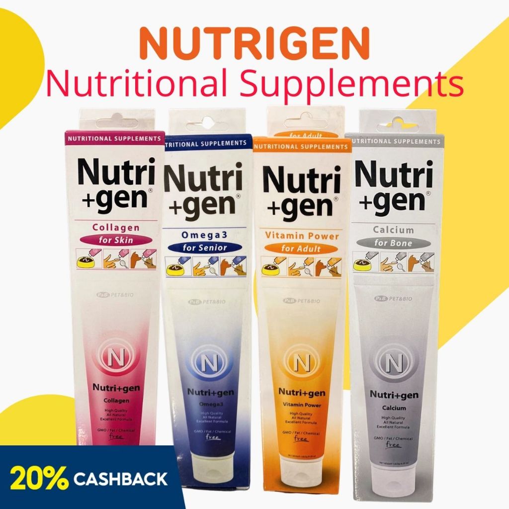 Nutri+gen Korean Dog Cat Supplement Vitamin Puppy Senior Vitamin ...