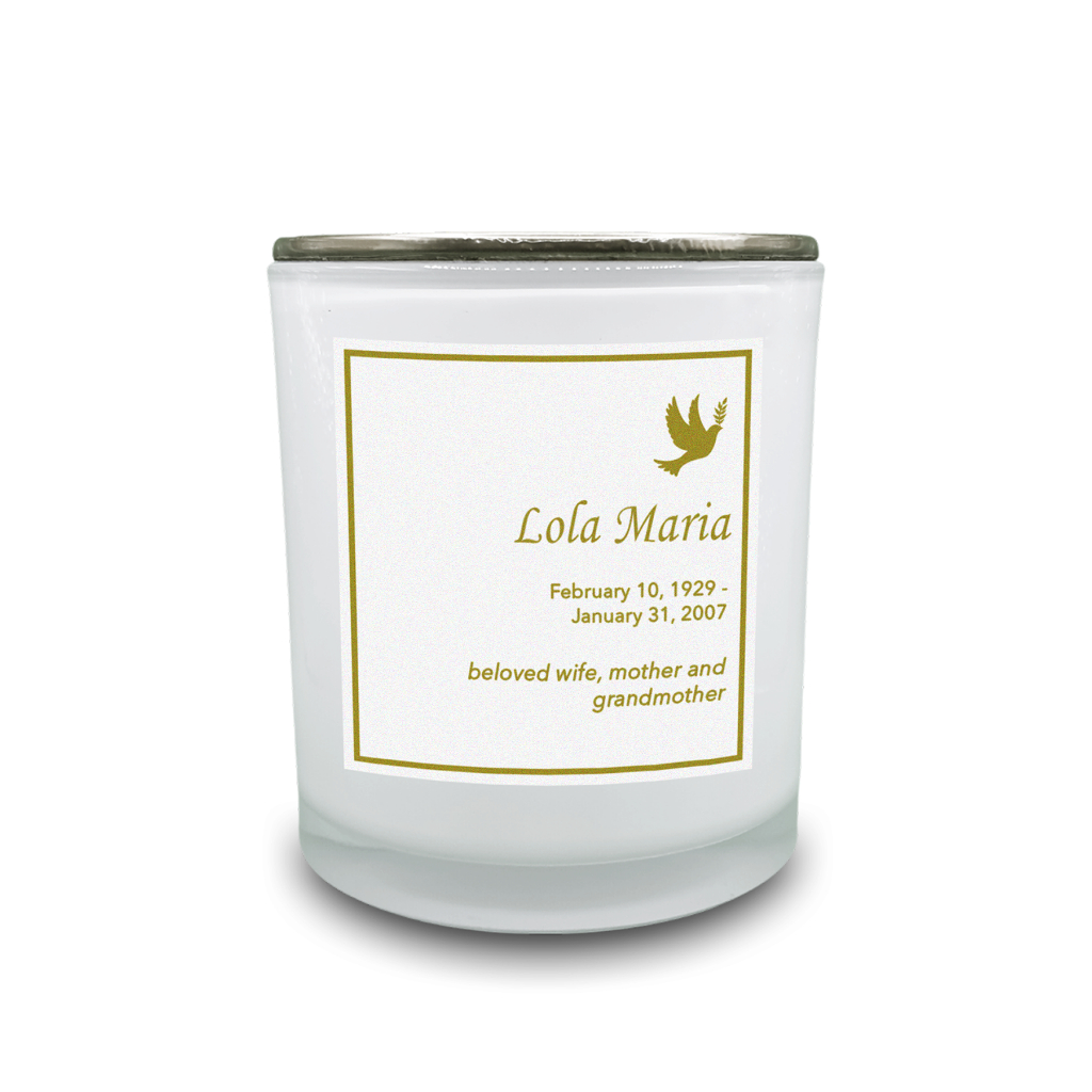 One Wiccan’s In Memoriam Personalized Candle 300g | Shopee Philippines