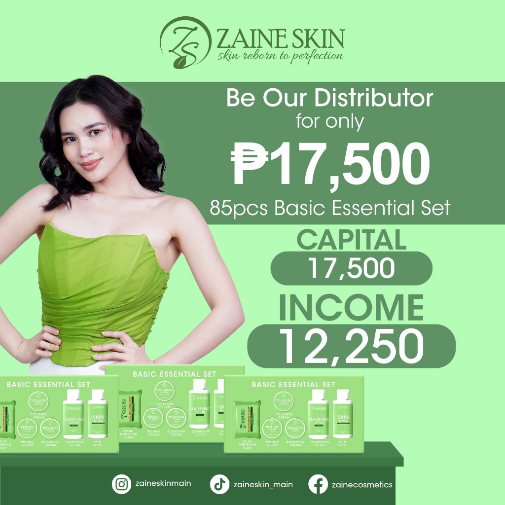 Zaine Skin Distributorship Package | Shopee Philippines