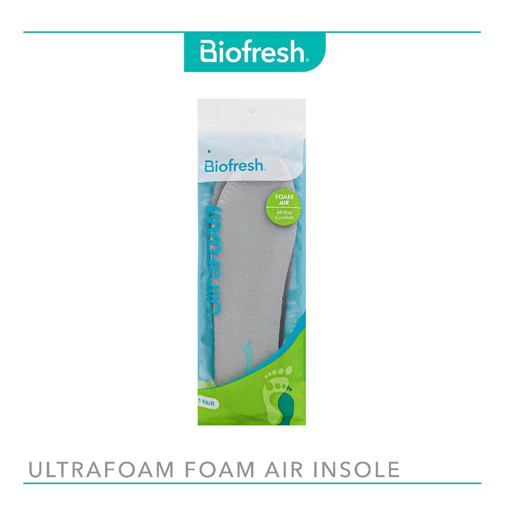 Biofresh UltraFOAM Foam Air Insoles 1 pair FMUFAIR/ FLUFAIR | Shopee ...