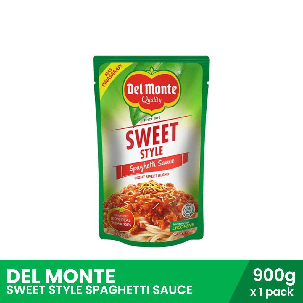 DEL MONTE Sweet Style Spaghetti Sauce 900g | Shopee Philippines
