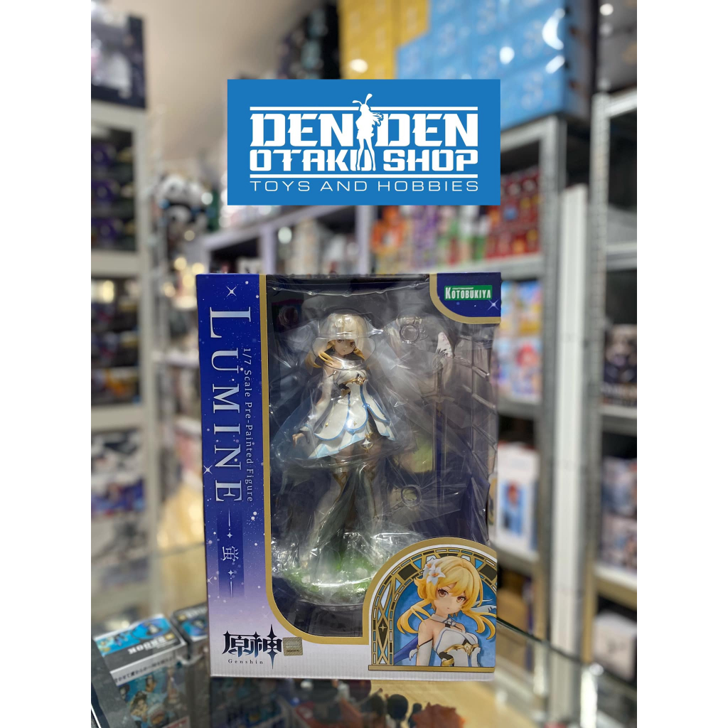 Authentic 1/7 Scale Traveler Lumine Genshin Impact + Acrylic Name Plate ...