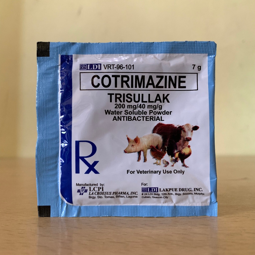 TRISULLAK POWDER 7g (1 sachet) Expiry Date: May 2024 Antibacterial for ...