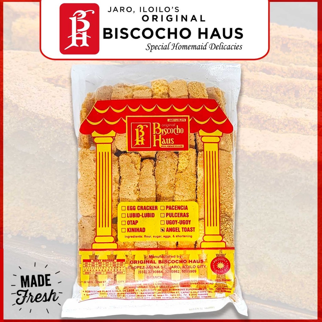 Angel Toast | Biscocho Haus | Iloilo Pasalubong Favorites | Bread ...