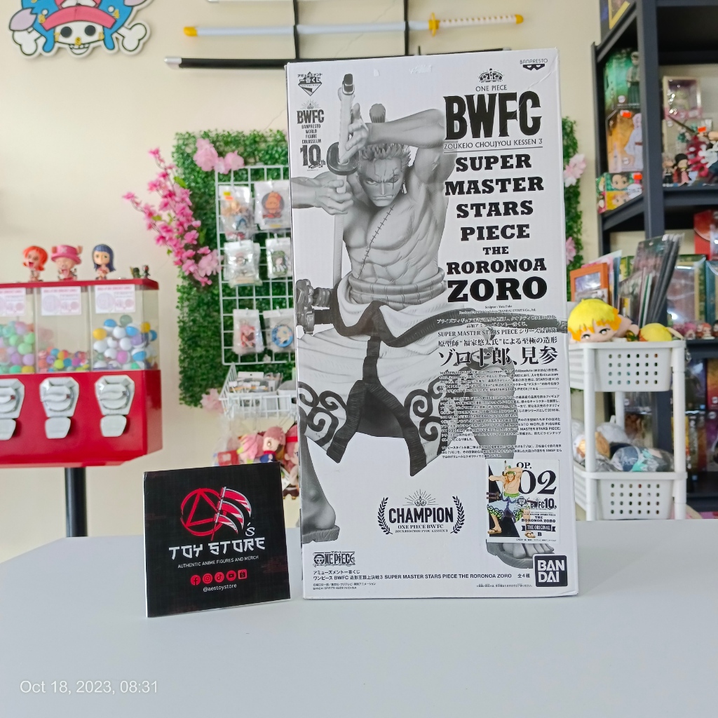 Banpresto BWFC Super Master Stars Piece - Roronoa Zoro [The Original ...