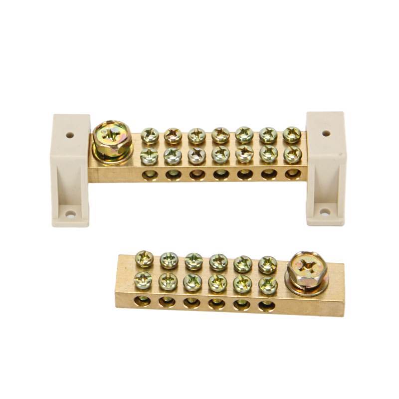 Grounding Copper Platoon Ground Double Row Terminal | Shopee Philippines